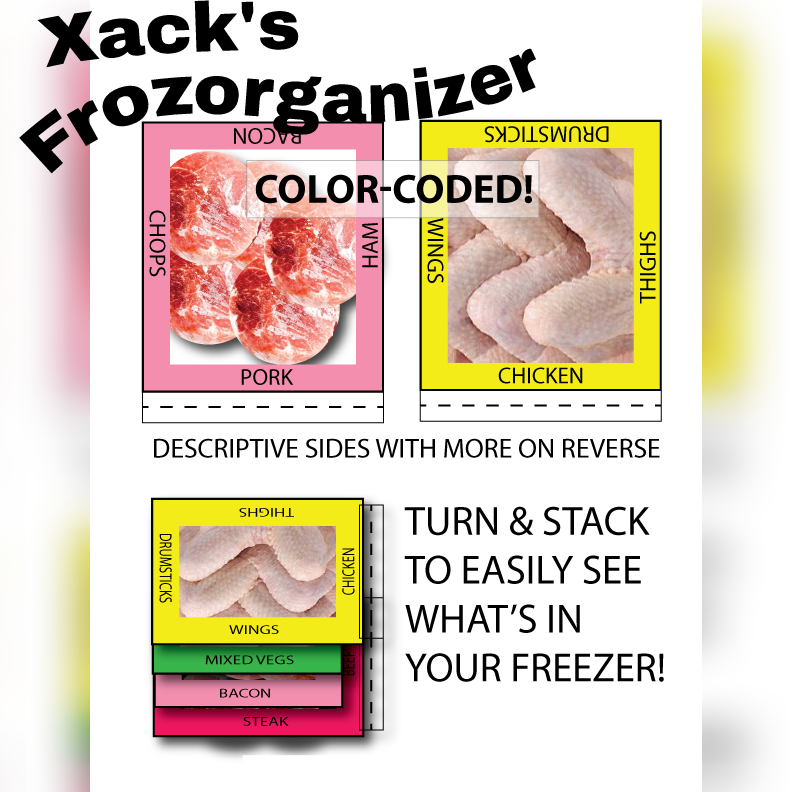 Xack’s Frozorganizers! Color-coded freezer bags! – Xack Phobe's Master Site